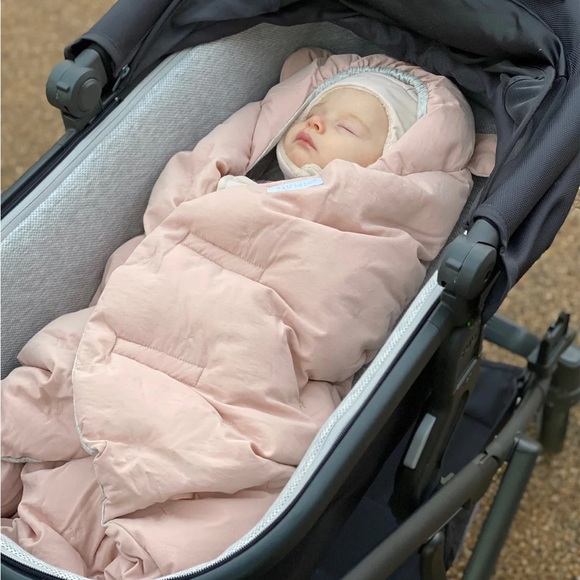 7 AM | Other | 7 Am Bebe Airy Nido Pink Car Seat Bassinet Wrap New ...